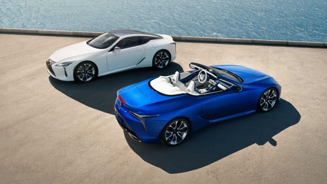The Lexus LC Convertible is a really good looking car | Top Gear
