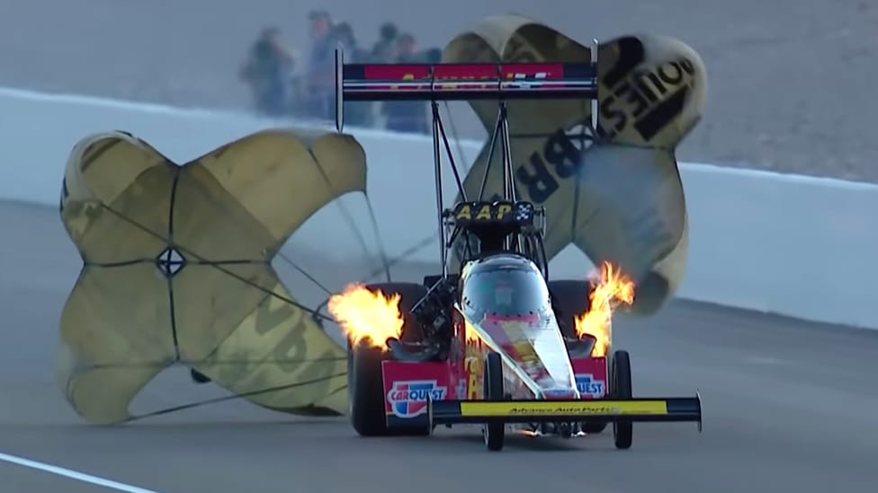 This is the fastest dragster pass in Top Fuel history | Top Gear