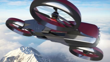 Is this unofficial concept the flying Ferrari of the future? | Top Gear