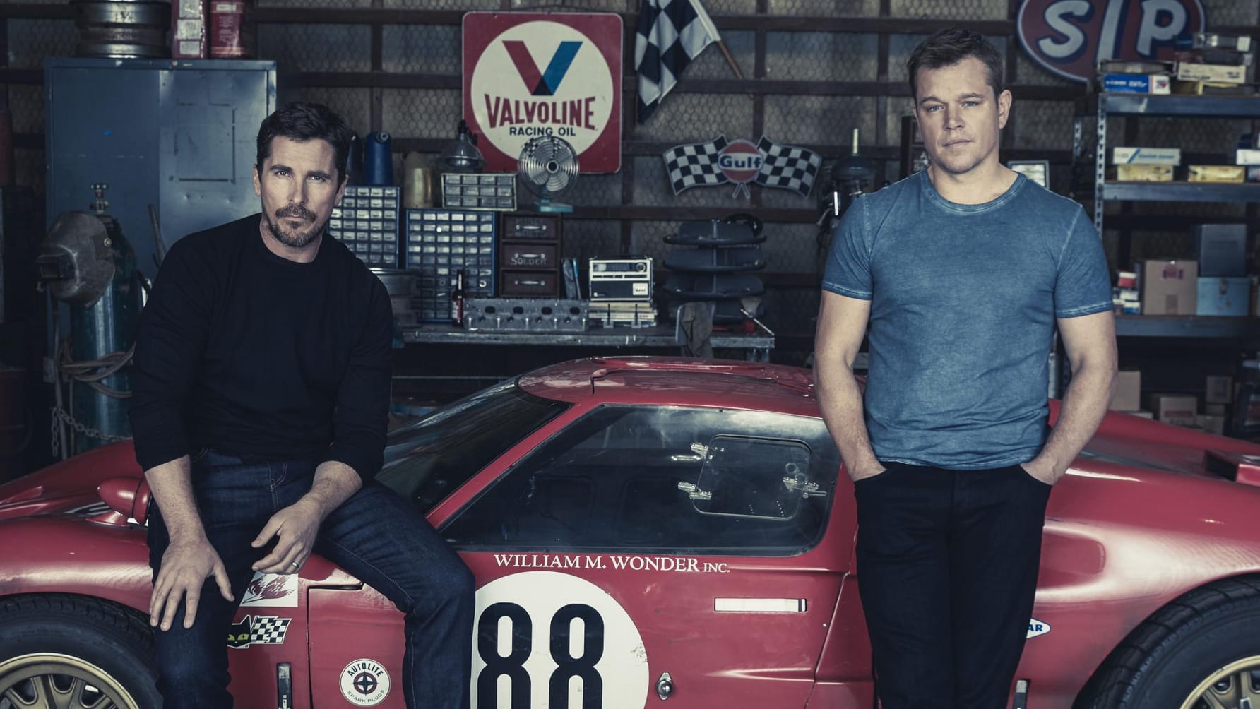 Interview: Christian Bale and Matt Damon on Ford vs Ferrari | Top Gear