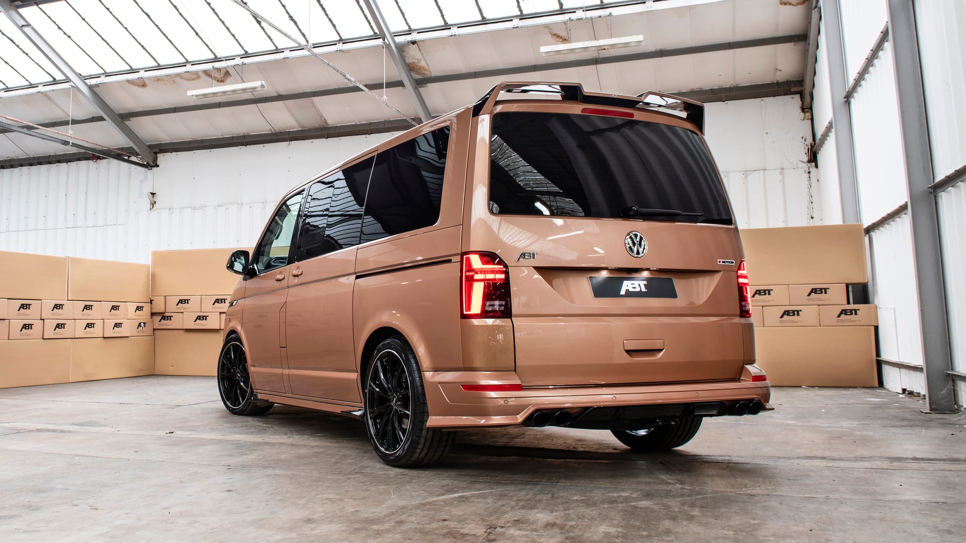 ABT will now stick a rear wing on your VW Transporter | Top Gear