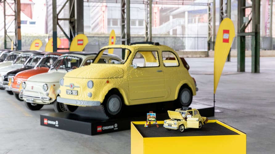 The new Lego Fiat 500 has a life-sized counterpart | Top Gear