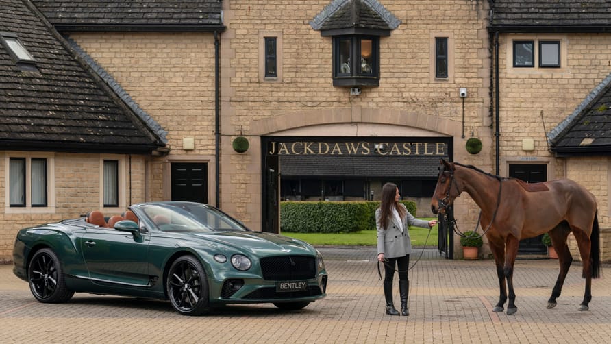 This special edition Bentley GTC celebrates HORSES | Top Gear