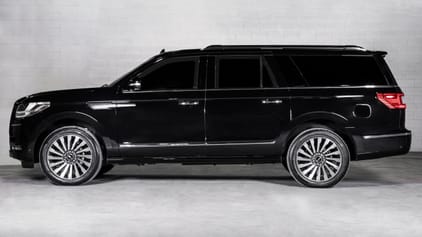 This is an armoured, long-wheelbase Lincoln Navigator | Top Gear