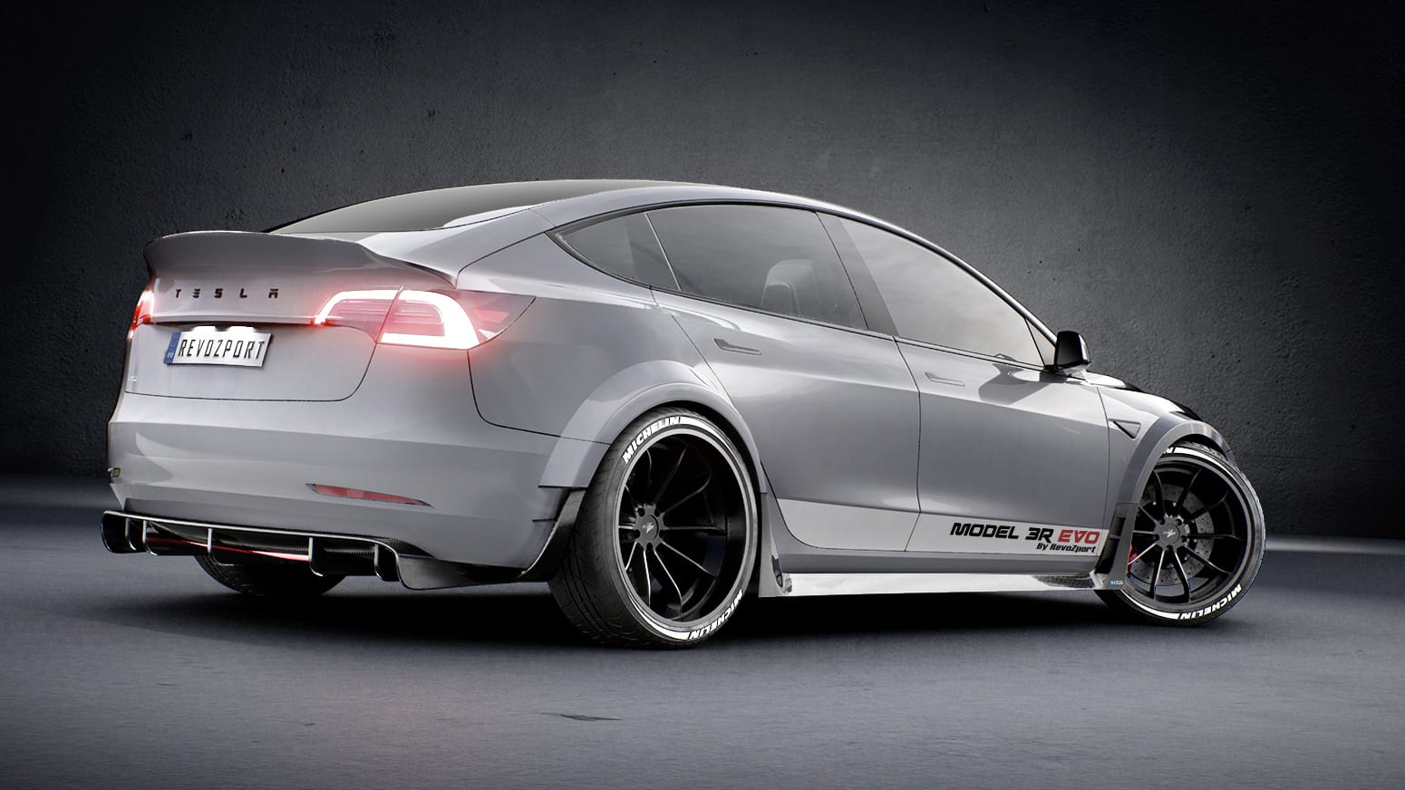 Check out this Tesla Model 3 with active aero | Top Gear