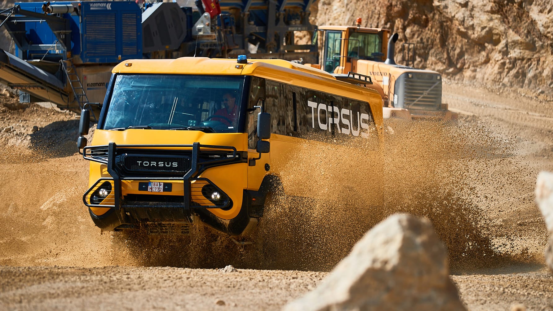 Everyone should go to school on a heavy-duty off-road bus | Top Gear
