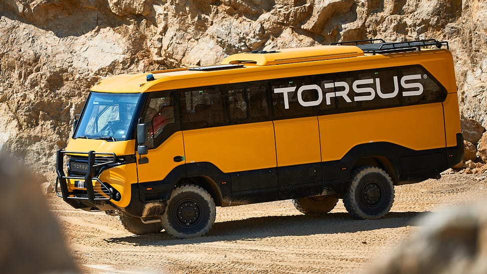 Everyone should go to school on a heavy-duty off-road bus | Top Gear