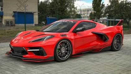 Fancy your C8 Corvette with a MASSIVE wing? | Top Gear