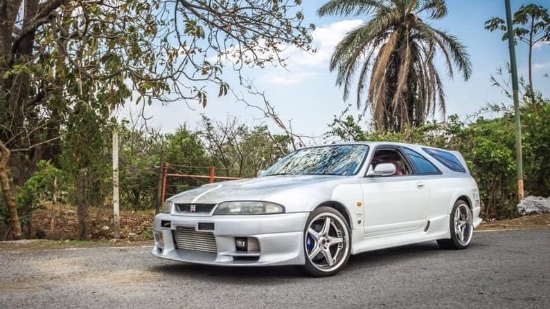 We need this custom R33 Nissan Skyline GT-R shooting brake | Top Gear