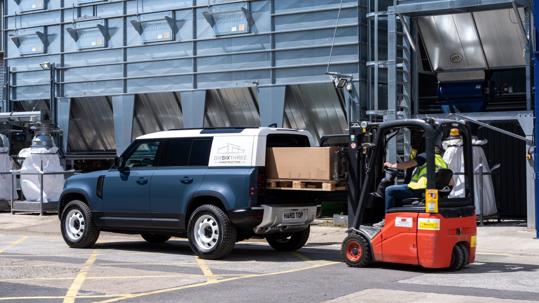 The Land Rover Defender Hard Top is your rugged new van | Top Gear