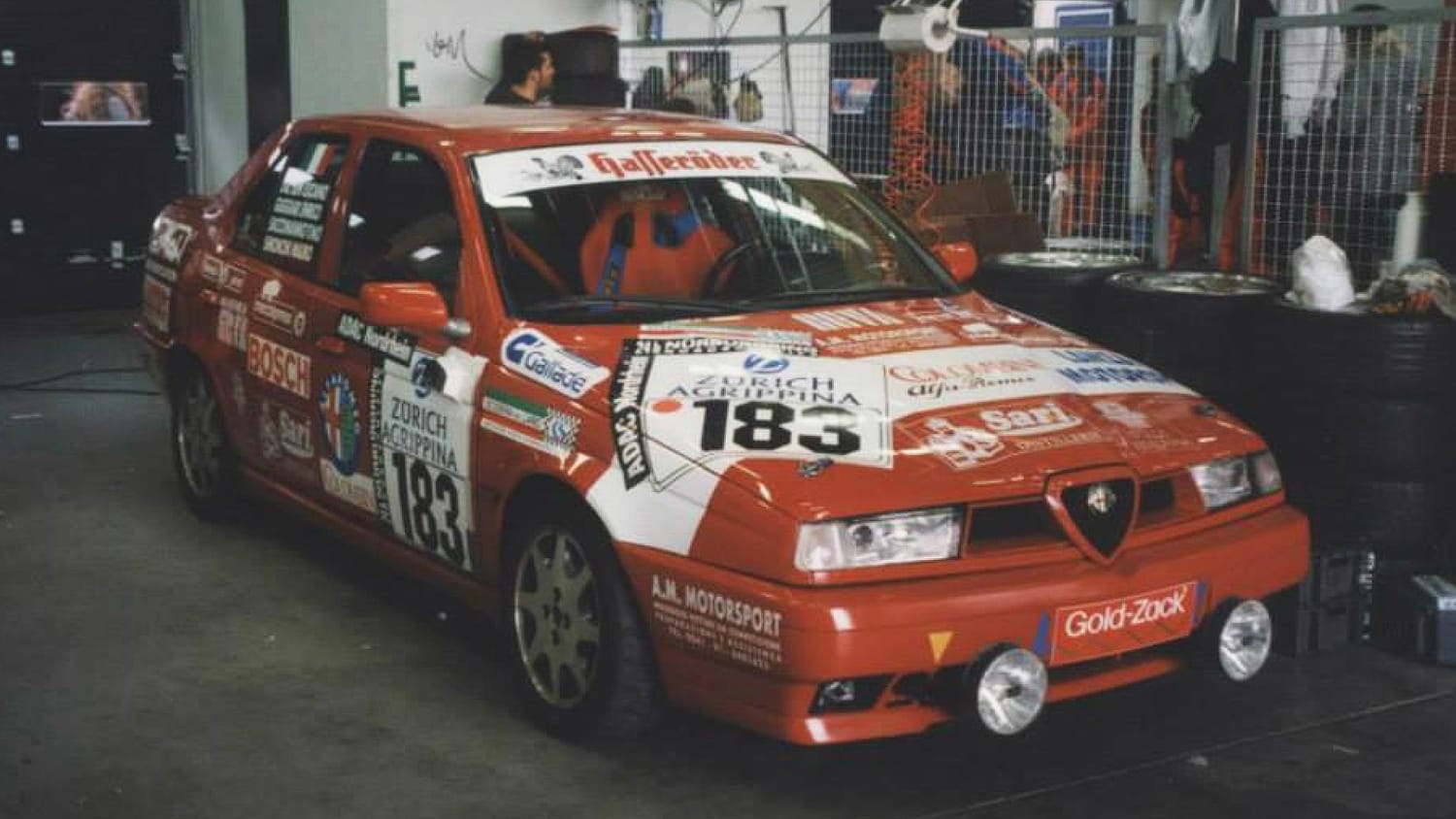 This glorious Alfa Giulia touring car is ready for the Ring | Top Gear