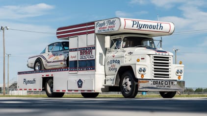 This awesome hauler and drag car combo just sold for $50,000 | Top Gear