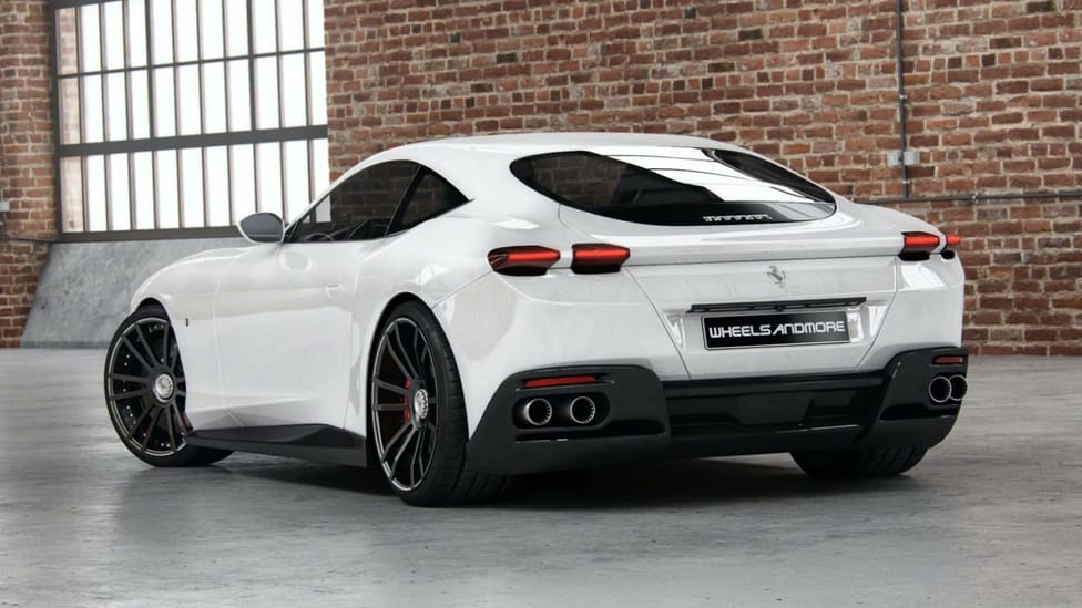 This is our first look at a modified Ferrari Roma | Top Gear