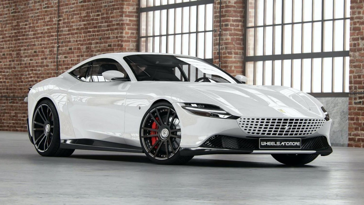 This is our first look at a modified Ferrari Roma | Top Gear