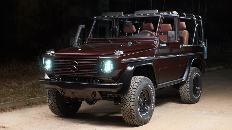 Please buy this incredibly cool restored Merc G-Wagen | Top Gear