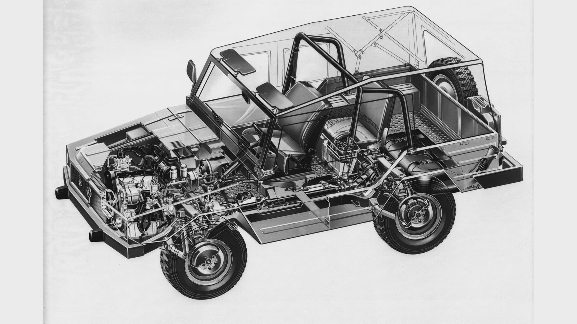 This boxy Volkswagen 4x4 is the Audi R8's true ancestor | Top Gear