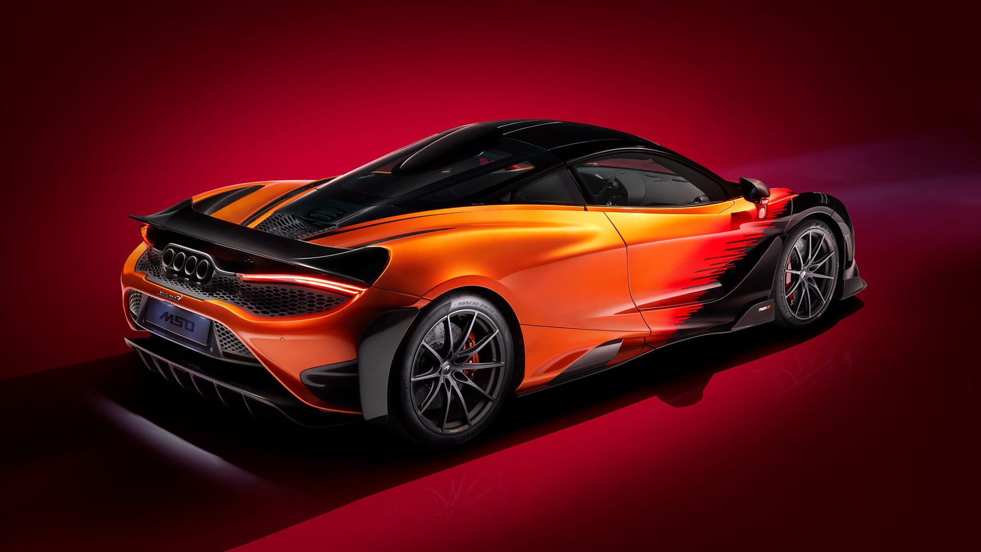 MSO has given the McLaren 765LT a wild colour scheme | Top Gear