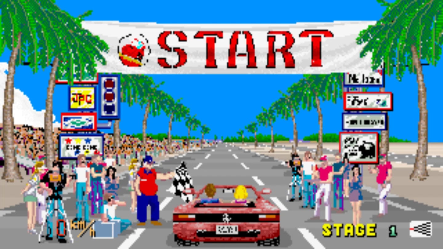 Remembering classic games: Out Run (1986) | Top Gear