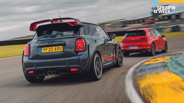 Speed Week 2020: VW Golf GTI vs Mini GP | Top Gear