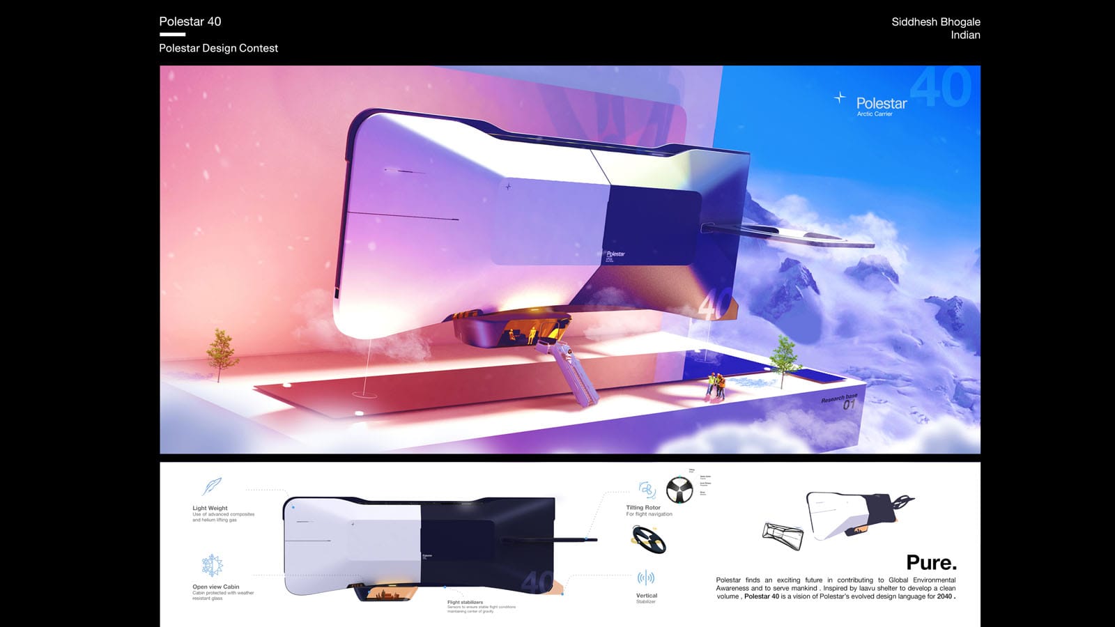 Yes, this is a Polestar AIRSHIP | Top Gear