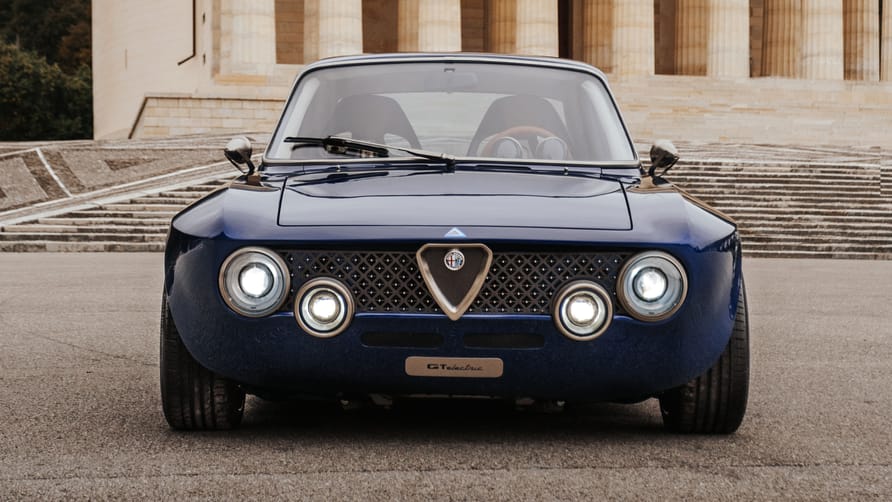 This is an electrified, 518bhp restomodded Alfa Giulia GT | Top Gear