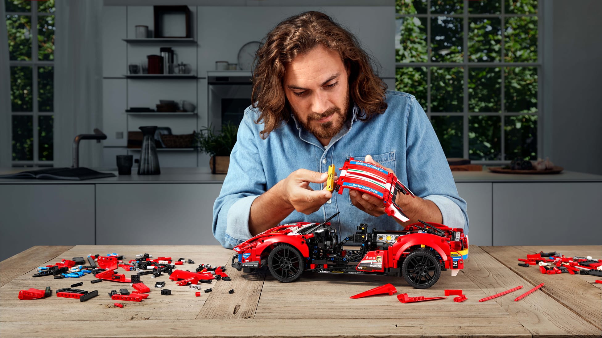 The latest Lego Technic model is a Ferrari 488 GTE | Top Gear