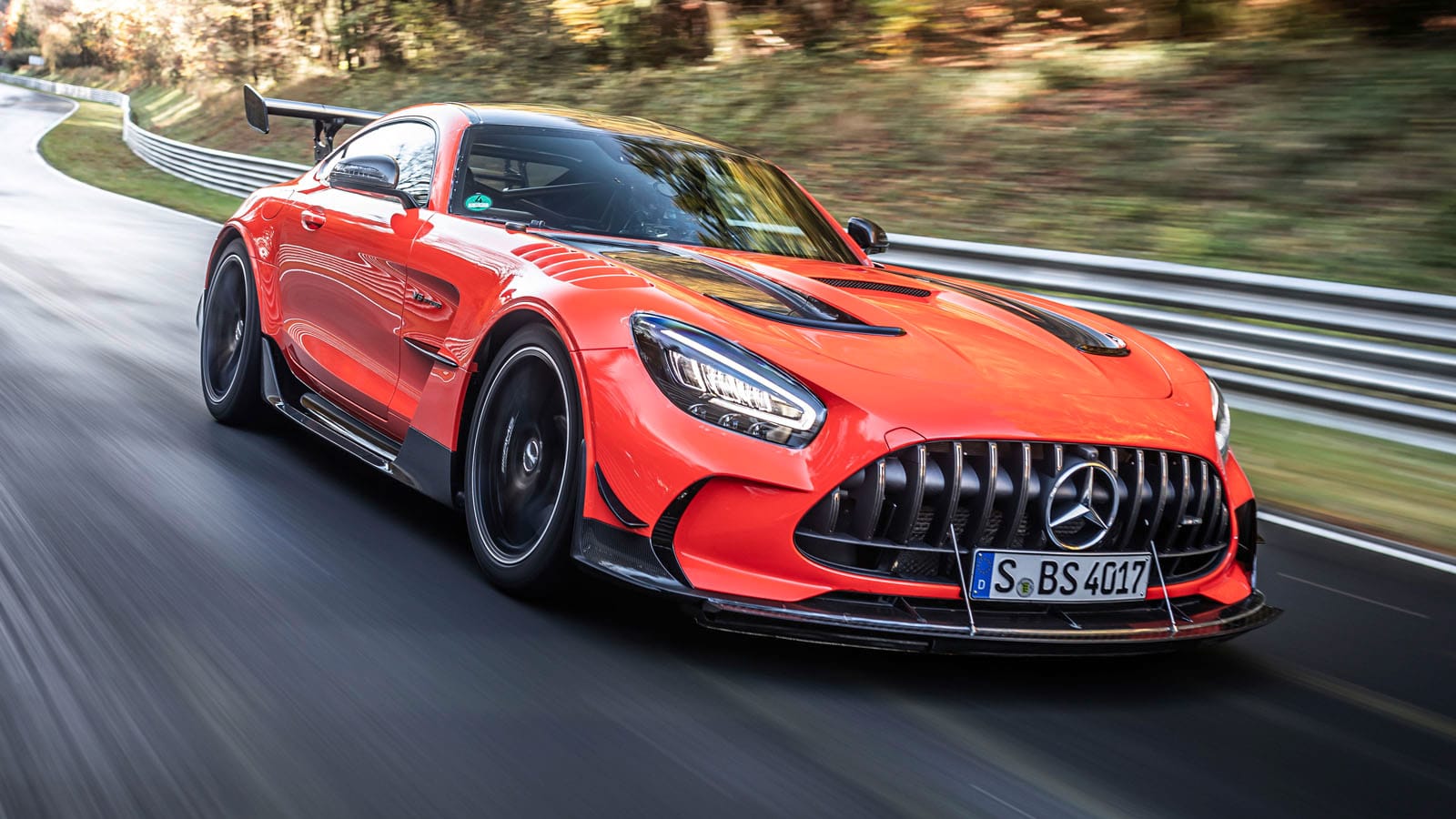 The AMG GT Black Series is the fastest production car at the 'Ring ...