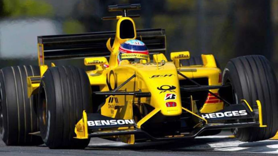 A UK company is now offering Jordan F1 driving experiences | Top Gear