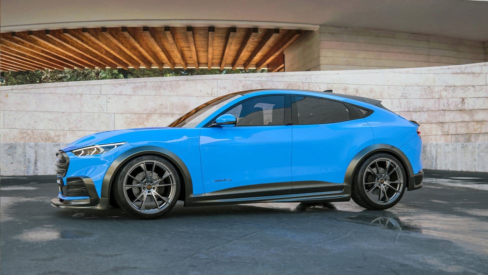 What do you make of this modified Mustang Mach-E? | Top Gear