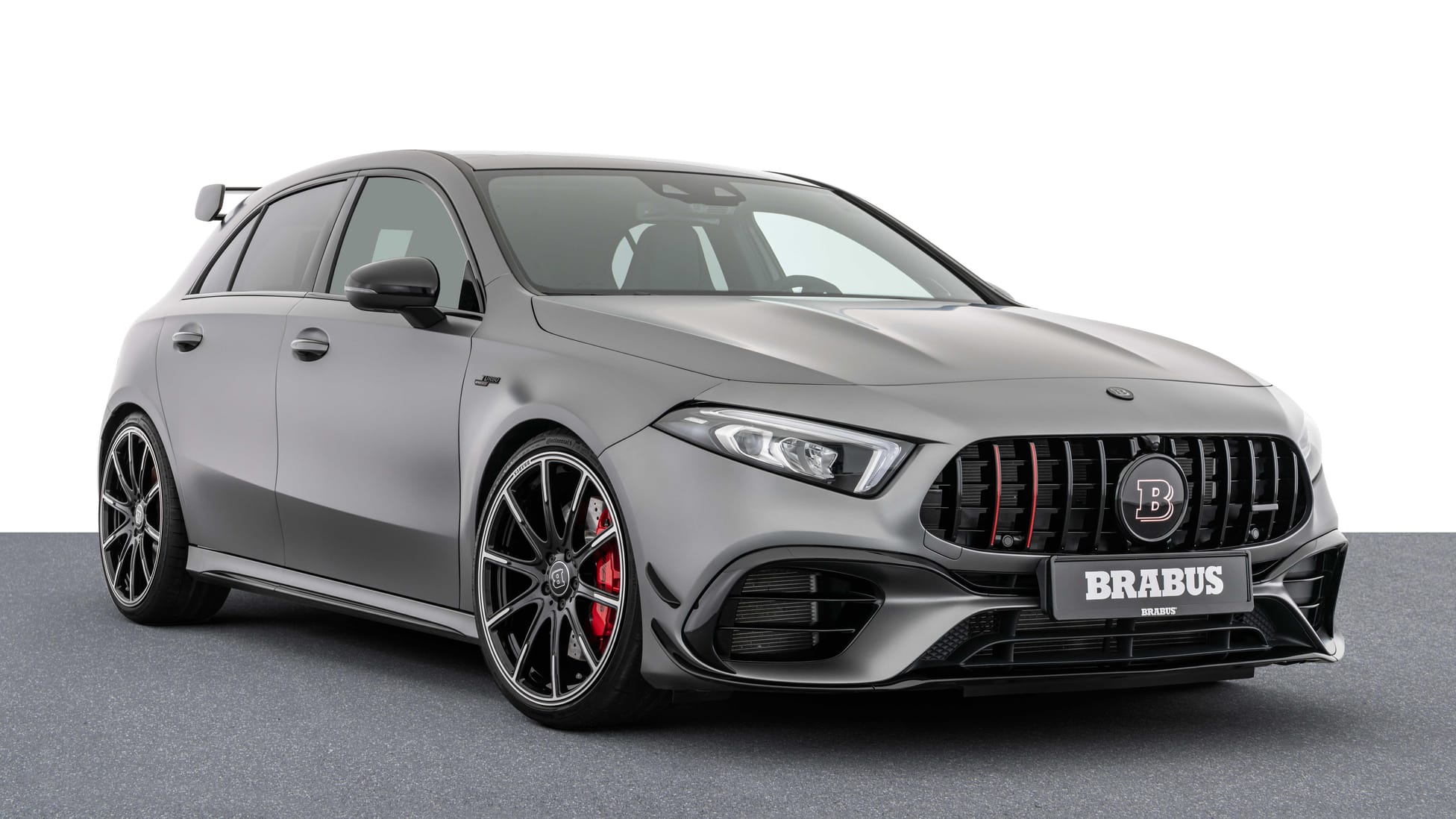 The Brabus-tuned Merc-AMG A45 S has 444bhp | Top Gear