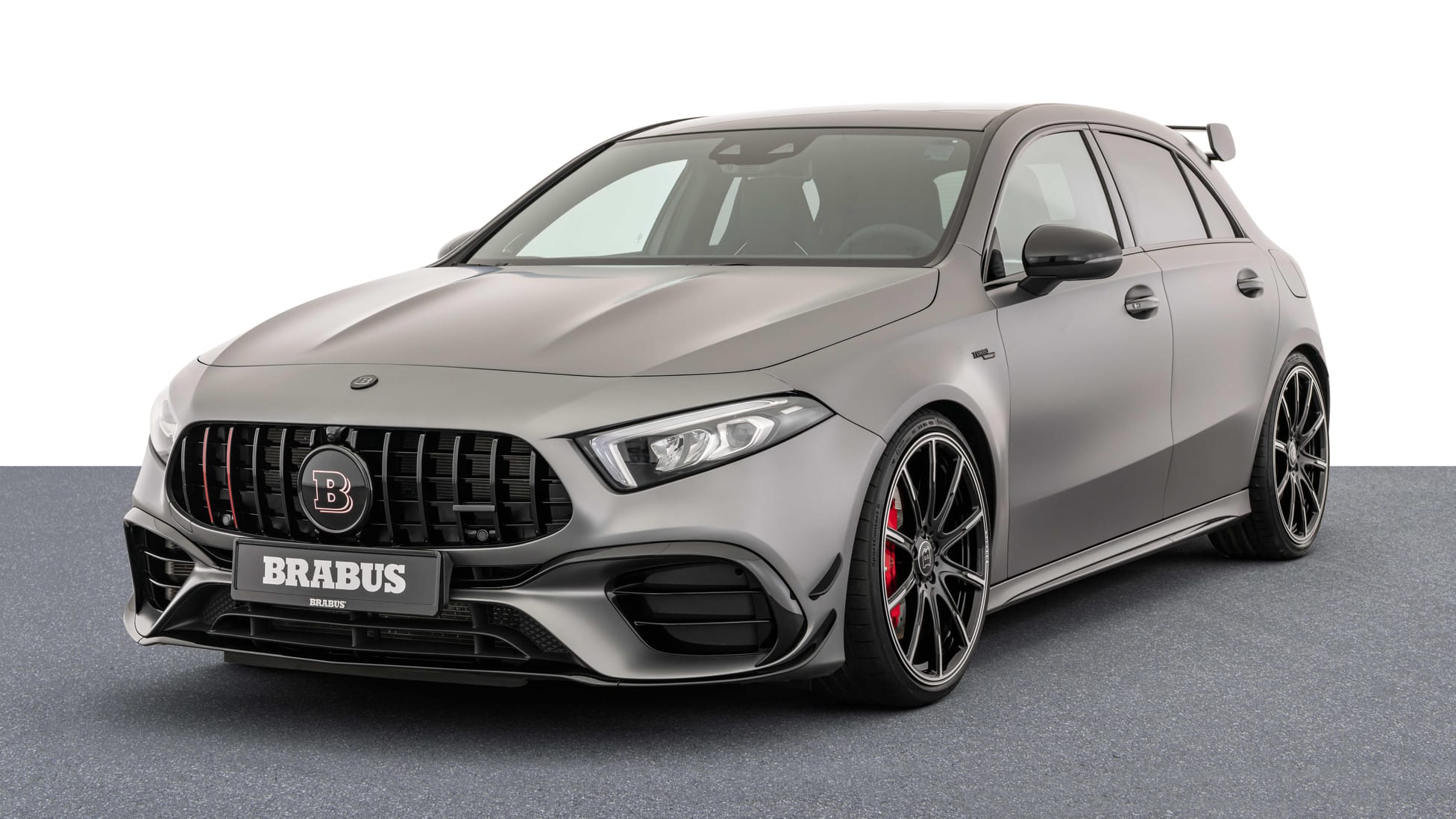 The Brabus-tuned Merc-AMG A45 S has 444bhp | Top Gear