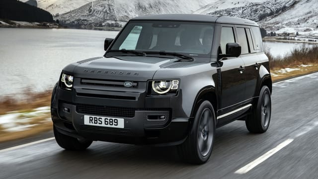 Check out the new £100k V8-powered Land Rover Defender | Top Gear