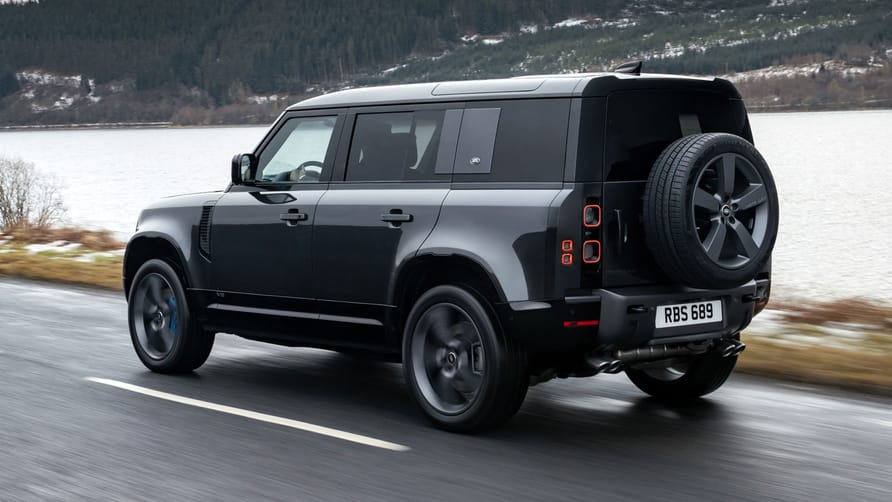 Check out the new £100k V8-powered Land Rover Defender | Top Gear