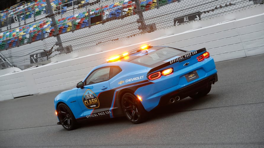 This bright blue Corvette is the 2021 Daytona 500 pace car | Top Gear