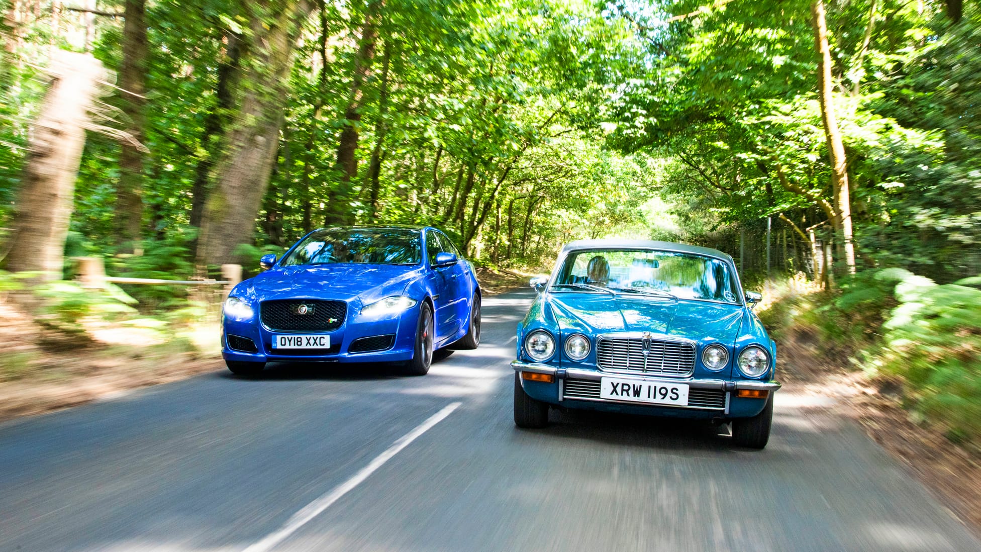 Progress report: Jaguar XJR vs Jaguar XJ C | Top Gear