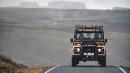 Revealed: the new-old Land Rover Defender V8 Trophy | Top Gear
