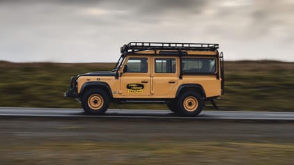 Revealed: the new-old Land Rover Defender V8 Trophy | Top Gear
