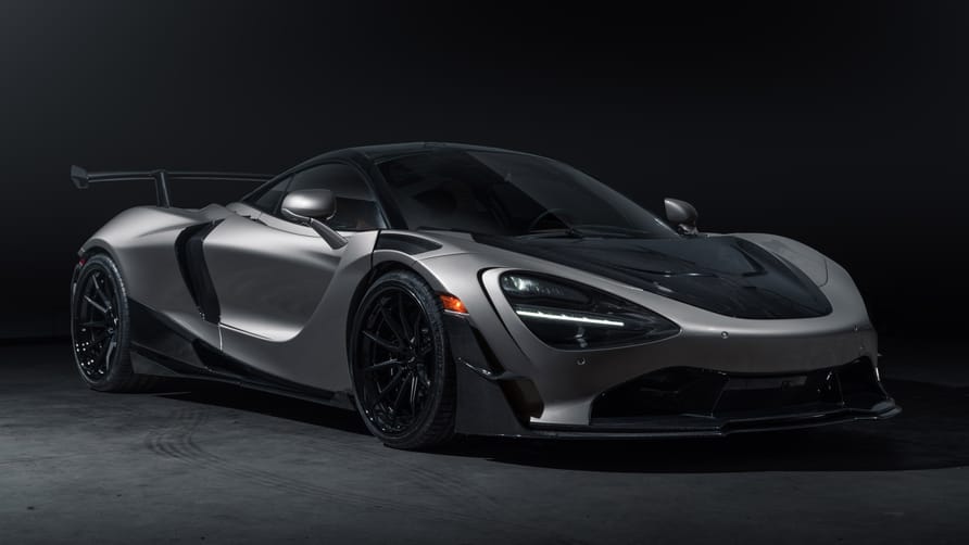 Check out the wing on this modified McLaren 720S | Top Gear
