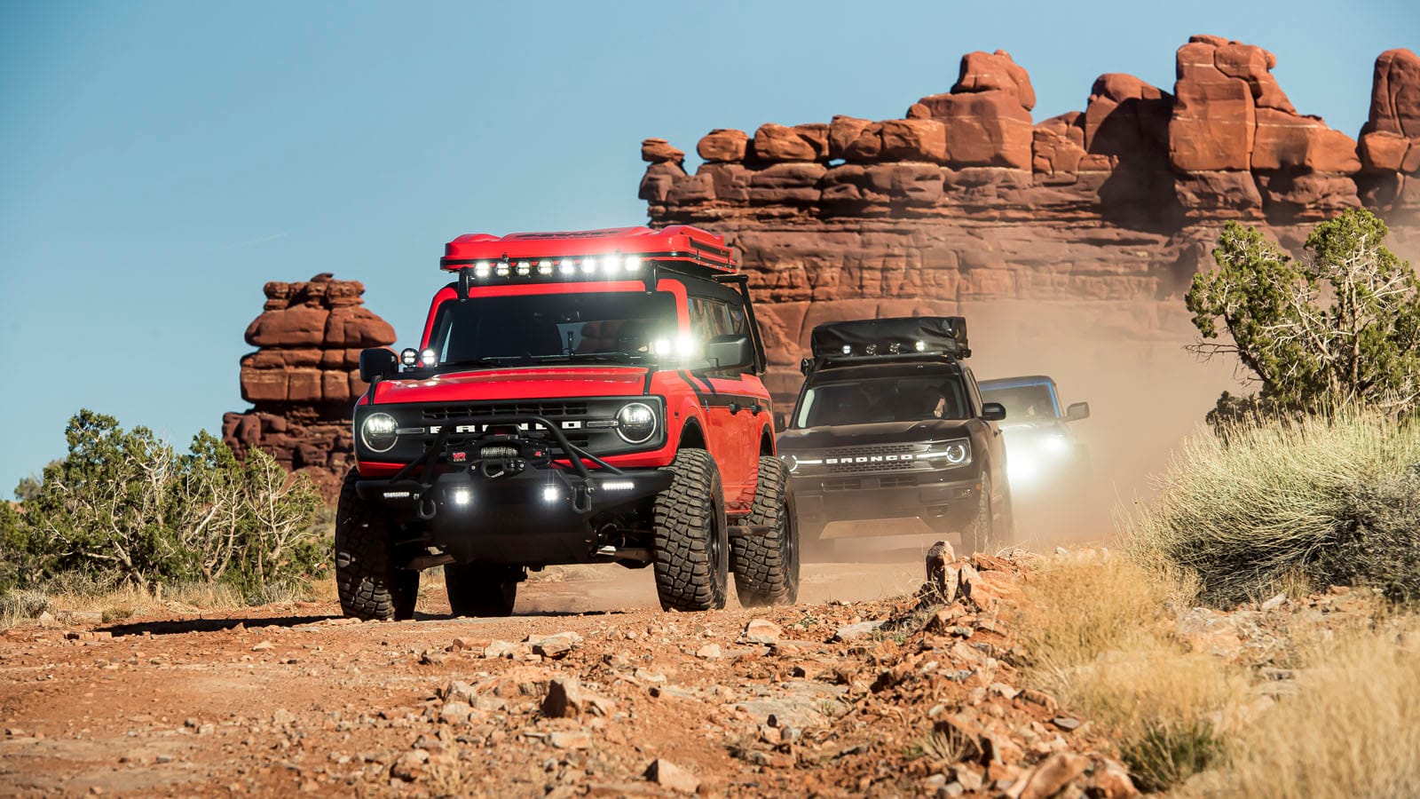 Rejoice, the modified Ford Broncos are here | Top Gear