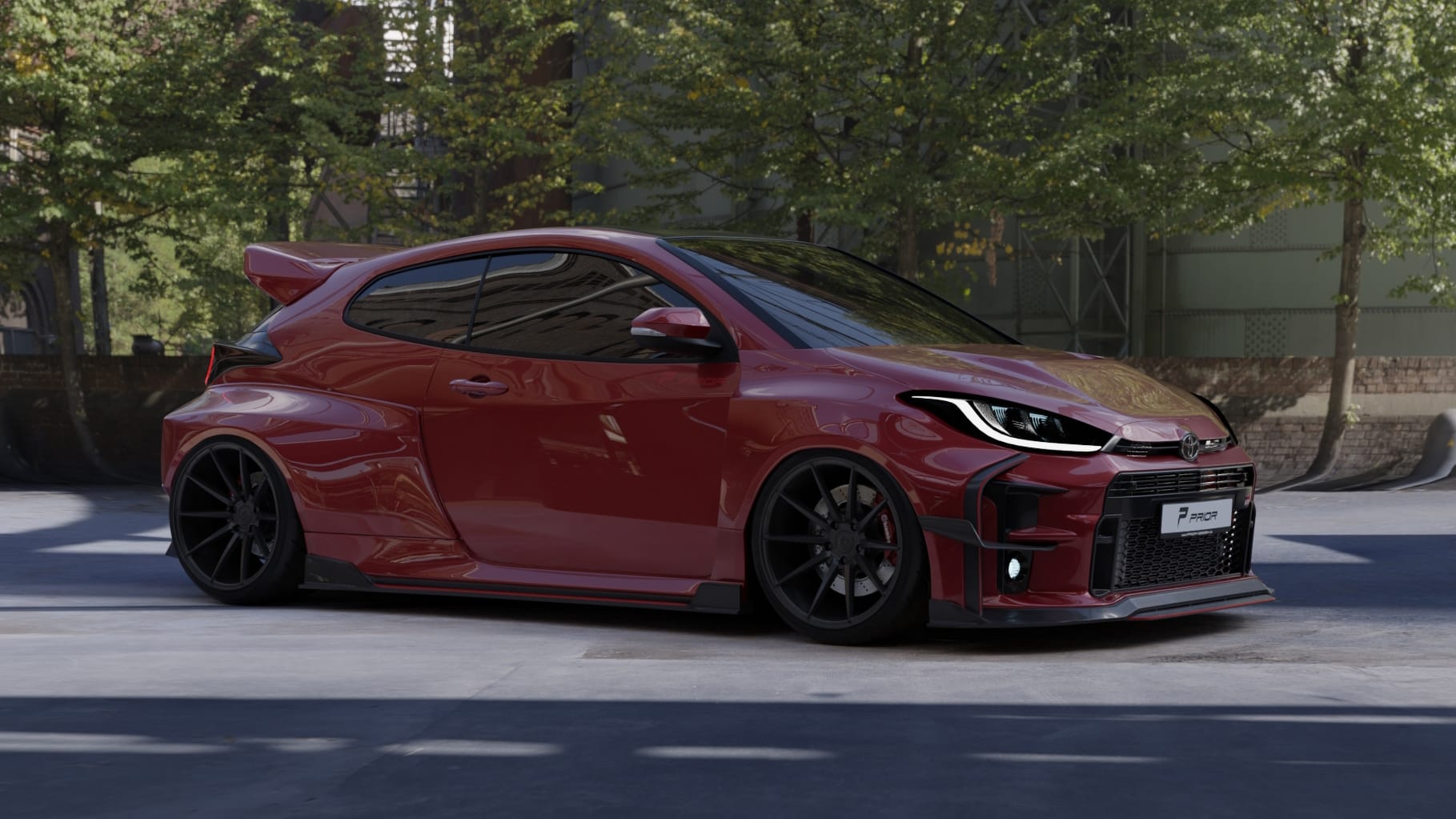 What do you make of Prior Design’s widebody GR Yaris? | Top Gear