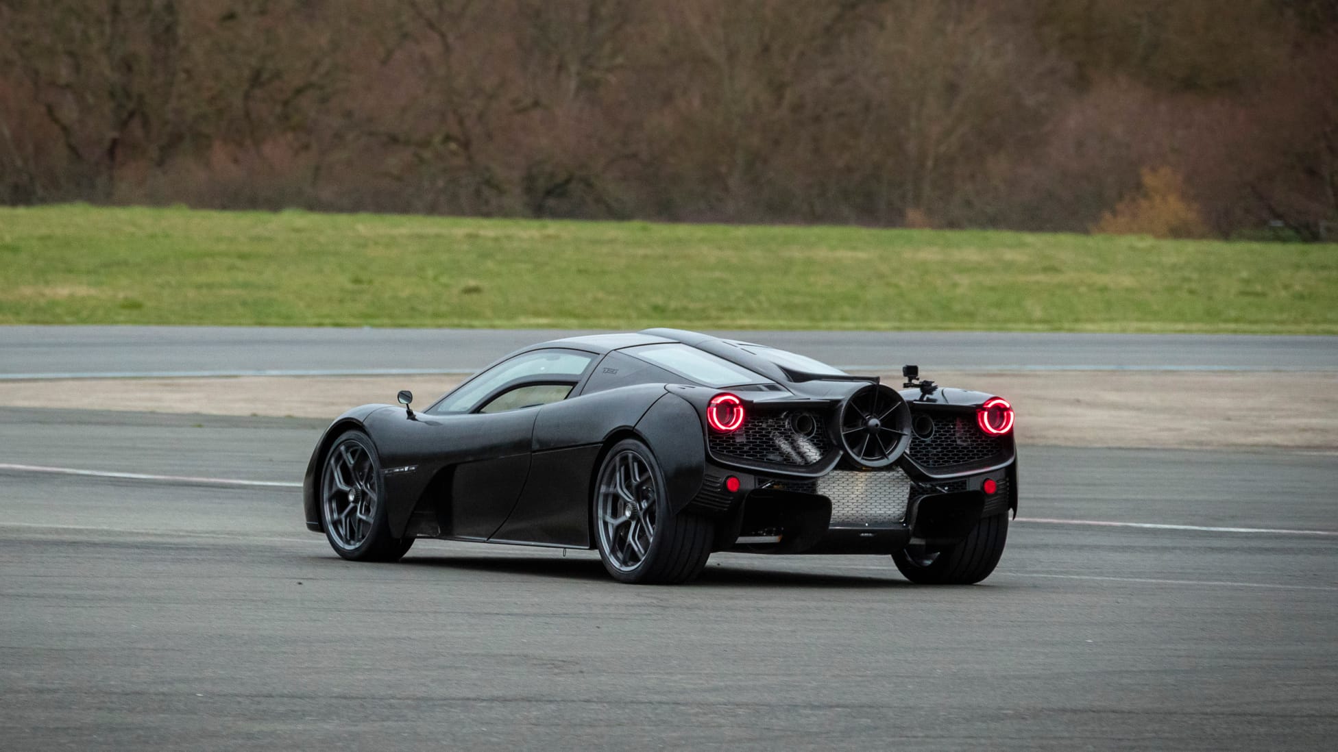 The GMA T.50 has hit the track for the first time | Top Gear