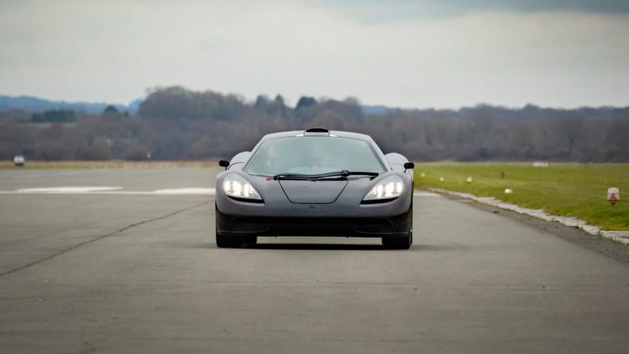 The GMA T.50 has hit the track for the first time | Top Gear