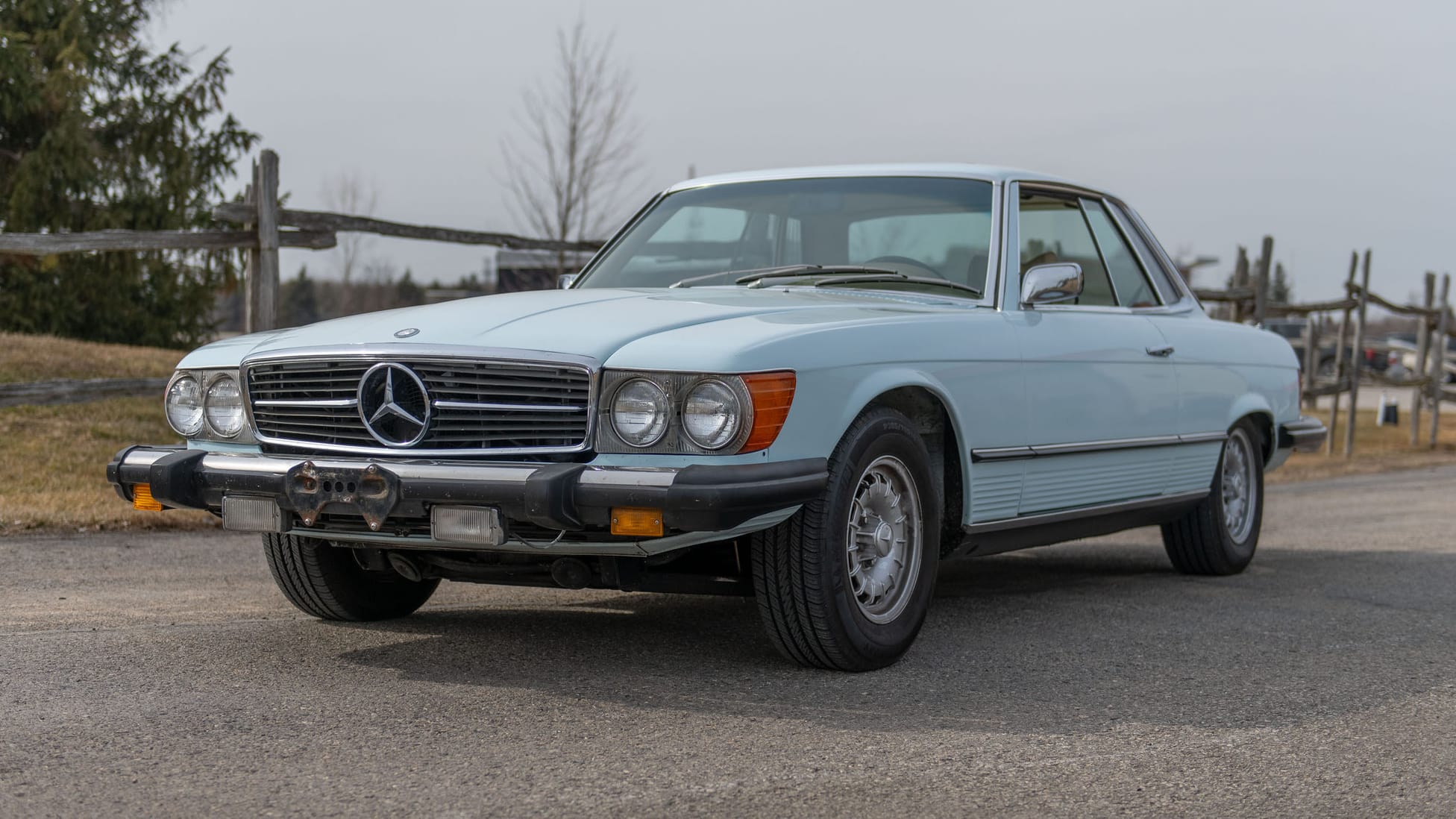 This Seventies V8 Mercedes SLC is going cheap | Top Gear