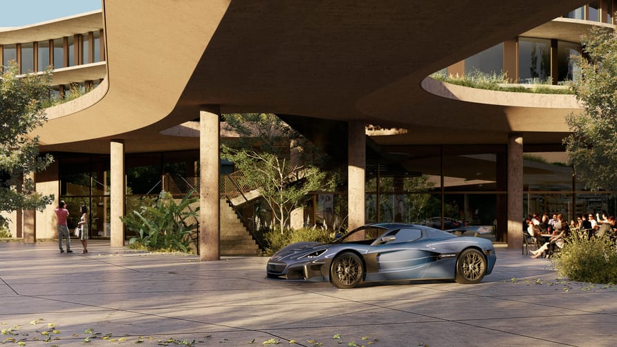 Check out Rimac’s fancy new headquarters | Top Gear