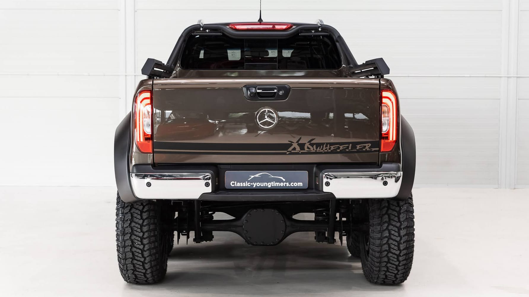 Get a look at this six-wheeled Mercedes X-Class | Top Gear