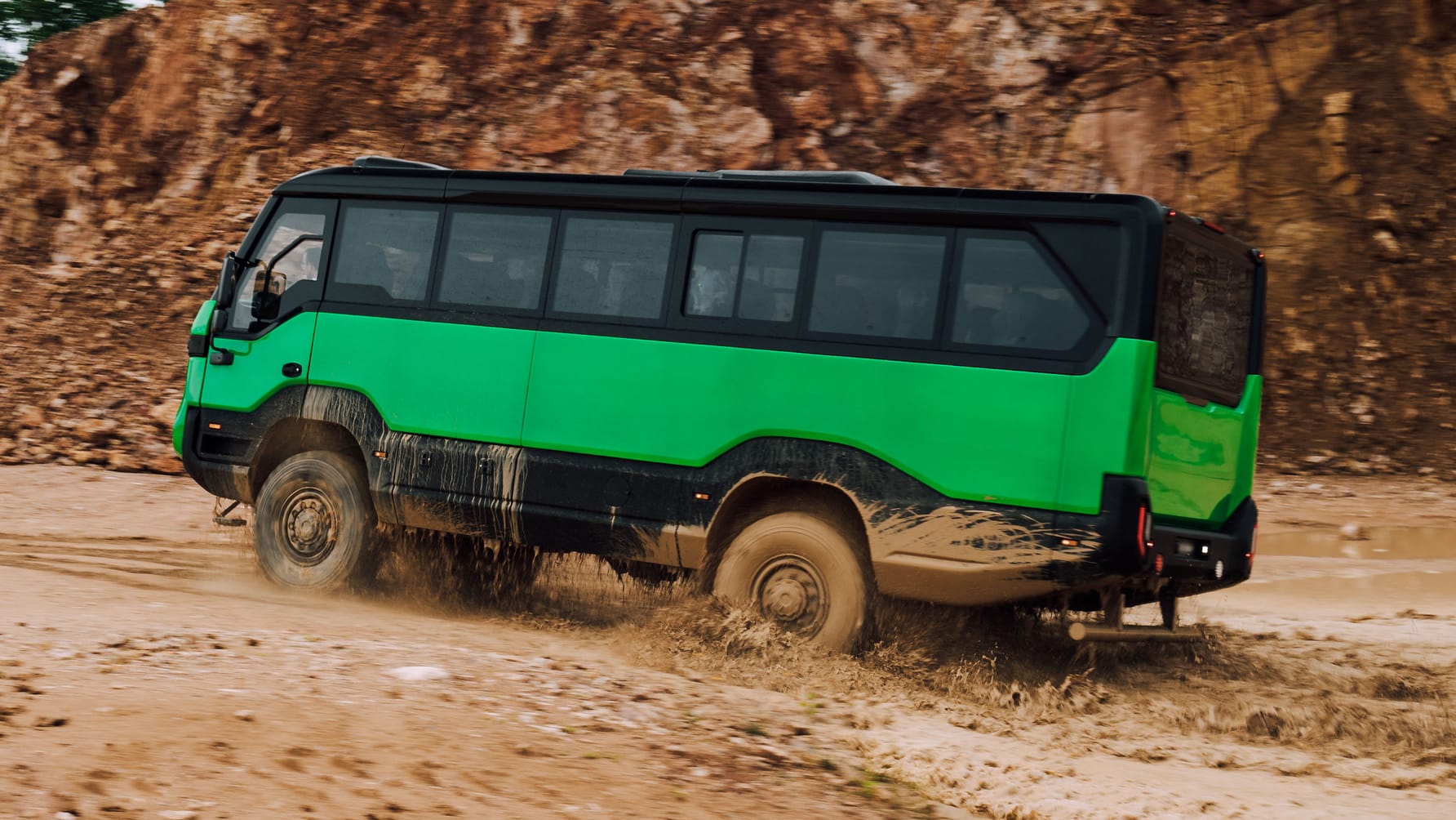 The Torsus Praetorian bus is even more prepared for nuclear fallout ...