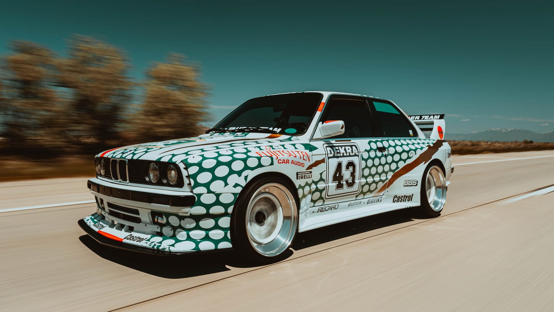 Check out this 800bhp E30 with a retro DTM livery | Top Gear