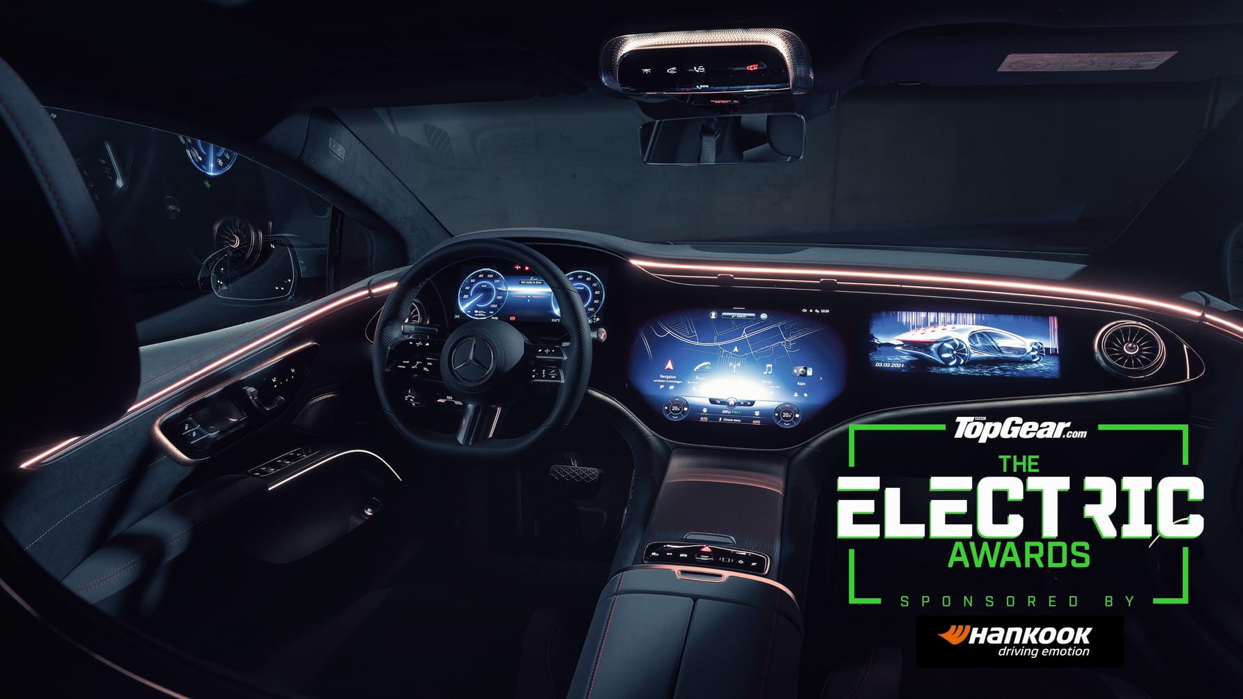 Mercedes EQS: sit back and relax into the best EV interior | Top Gear