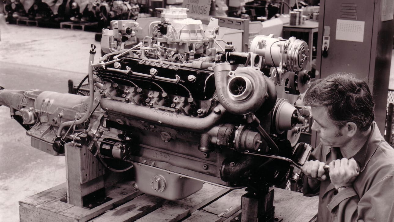 11 things you need to know about Bentley's 6.75-litre V8 | Top Gear