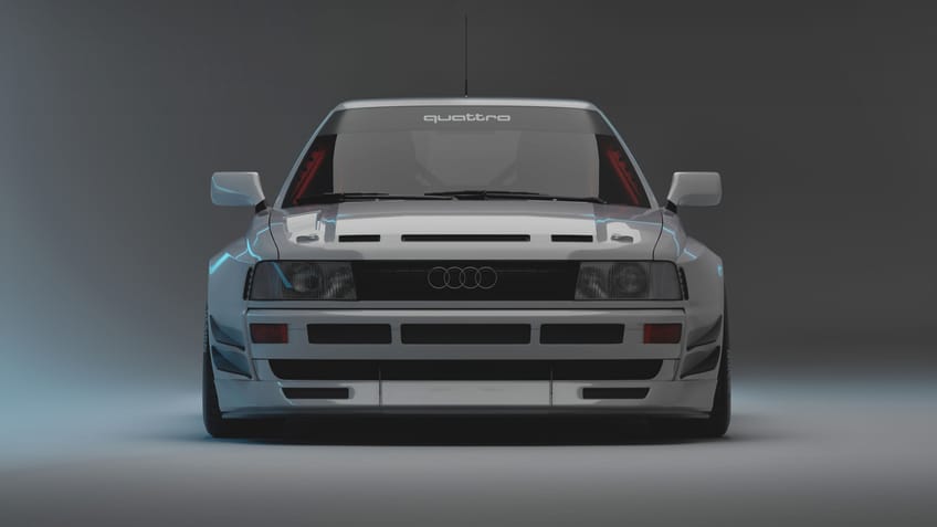 Behold: Prior Design's widebody Audi Coupe | Top Gear